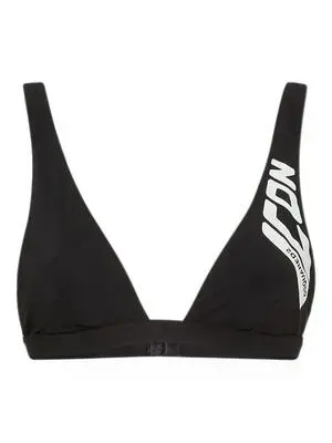 Dsquared2 Icon-logo Triangle Bra - Black