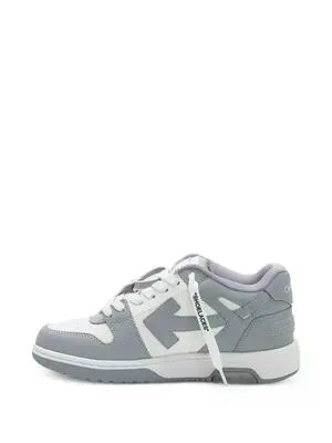 Off-White Out Of Office Leather Sneakers - Grey