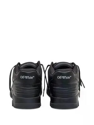 Off-White Out Of Office Leather Sneakers - Black