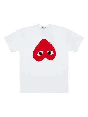 Play Comme Des Garcon Heart-eye T-shirt - White