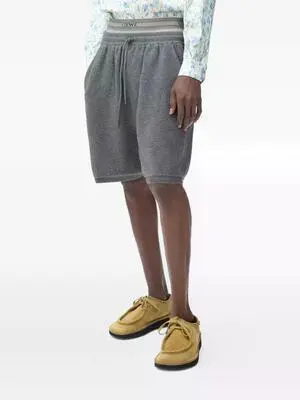 Loewe Elasticated-waistband Shorts - Grey