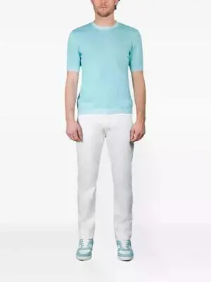 MOORER Jude-sic Short-sleeve Sweater