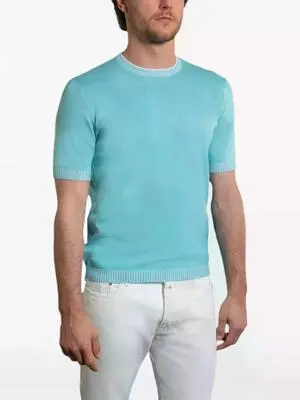 MOORER Jude-sic Short-sleeve Sweater