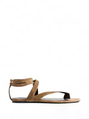KHAITE Aimee Ankle-Wrap Sandals