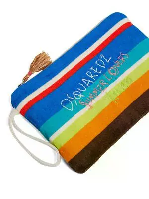 Dsquared2 Striped Clutch