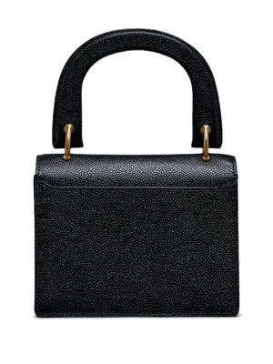 Thom Browne Pebble-grain Leather Tote