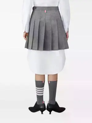 Thom Browne Pleated Mini Skirt