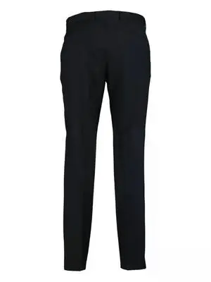 BOSS Tailored Flat-front Trousers - Blue