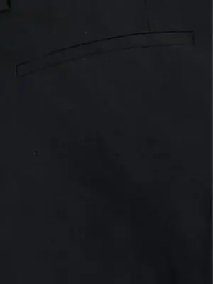 BOSS Tailored Flat-front Trousers - Blue