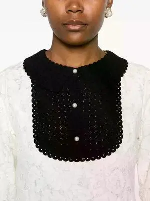 N°21 Crochet-trimmed Lace Mini Dress