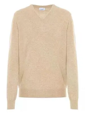 Malo V-neck Cashmere Sweater - Neutrals