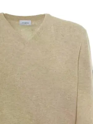 Malo V-neck Cashmere Sweater - Neutrals