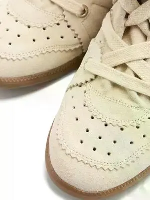 MARANT ETOILE Bobby Perforated Wedge Sneakers