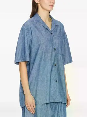 THE ROW Short-sleeve Collared Shirt