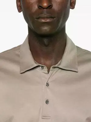 Corneliani Long-sleeve Polo Shirt - Neutrals