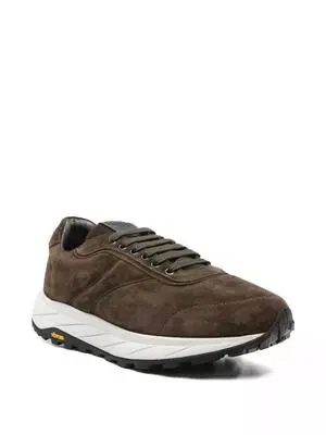 Corneliani Suede Lace-up Sneakers