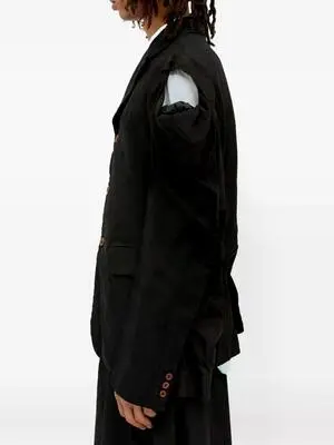 Comme Des Garçons Cut-out Shoulder Jacket