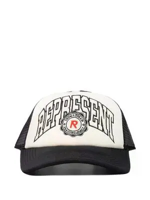 REPRESENT Embroidered Cap - White