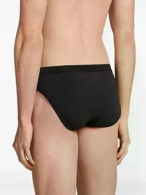 Zegna Cotton Briefs - Black
