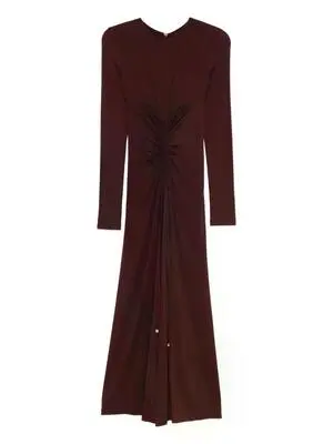 Max Mara Long-sleeve Drawstring Dress