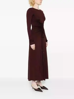 Max Mara Long-sleeve Drawstring Dress