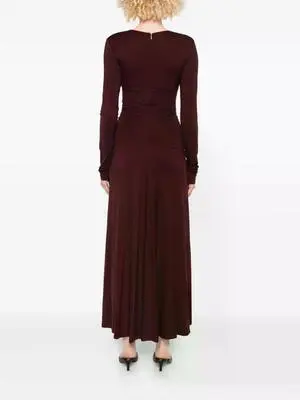 Max Mara Long-sleeve Drawstring Dress