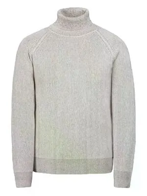 MOORER Ribbed Turtleneck Sweater