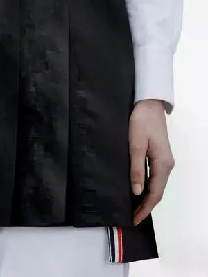 Thom Browne Pleated Mini Skirt - Black