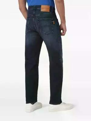 Armani Exchange Faded-effect Jeans