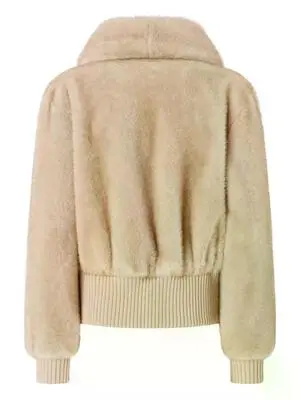 Pinko Faux-fur Jacket - Neutrals
