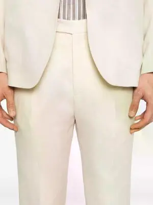 Tagliatore Linen Two-button Suit - Neutrals
