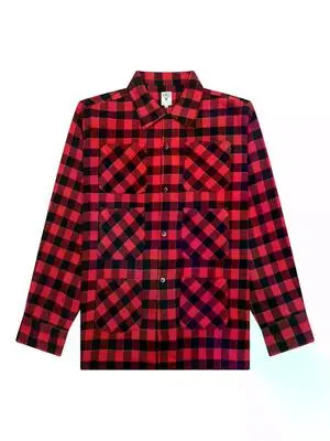 SOUTH2 WEST8 Six-pocket Checkered Shirt