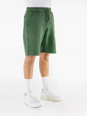 MC2 SAINT BARTH Drawstring Logo-detail Shorts - Green