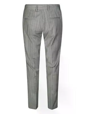 MARSEM Pinstripe Pleated Trousers