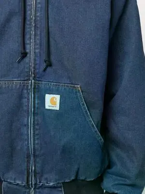 Carhartt Work In Progress Og Active Denim Hooded Jacket