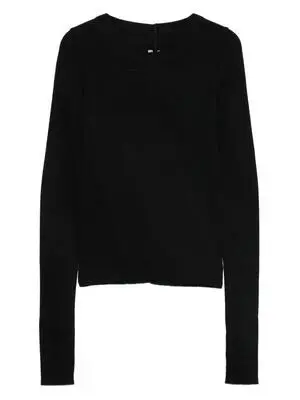 Rick Owens Long-sleeve Top - Black