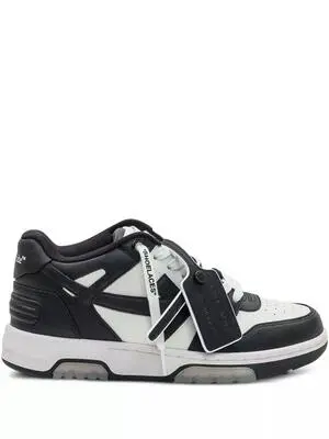 Off-White Out Of Office" Leather Sneakers - Black