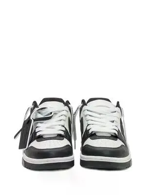 Off-White Out Of Office" Leather Sneakers - Black