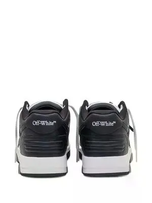 Off-White Out Of Office" Leather Sneakers - Black