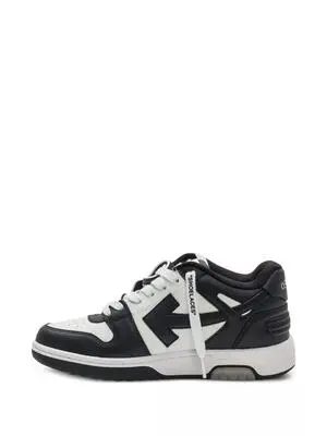 Off-White Out Of Office" Leather Sneakers - Black