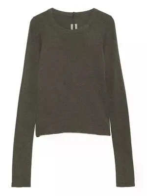 Rick Owens Long-sleeve Ribbed Top