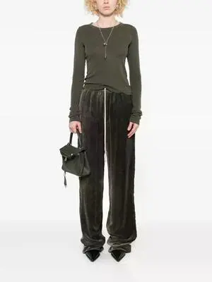 Rick Owens Long-sleeve Ribbed Top