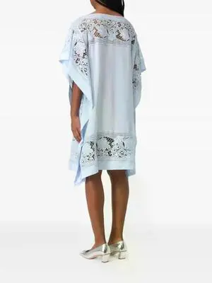 Ermanno Scervino Lace-insert Midi Dress