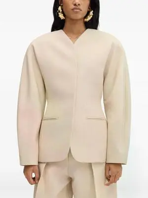 Jacquemus The Ovalo Fitted Jacket