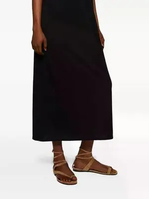 Khaite Aimee Ankle-wrap Sandals