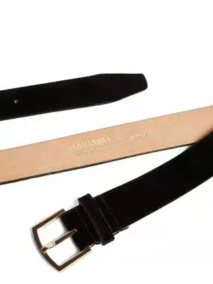 Dsquared2 Velvet Buckle Belt