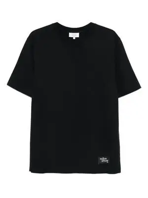 Maison Kitsuné Logo-patch T-shirt - Black