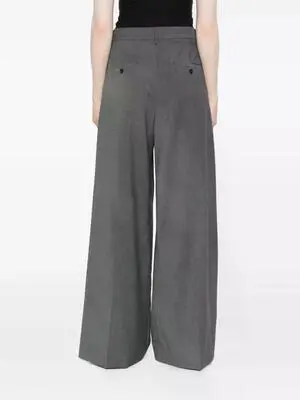Max Mara Pleated Wide-leg Trousers