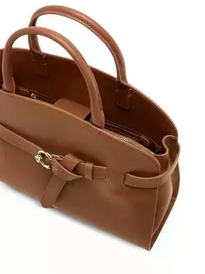 COCCINELLE Medium Sabine Leather Tote Bag - Brown