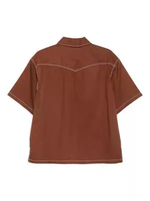 Dickies Logo-patch Shirt